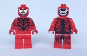 Carnage Custom Minifigure Comparison Review | Minifigs UK