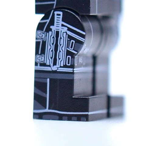 Bucky Donut Legs Custom Minifigure