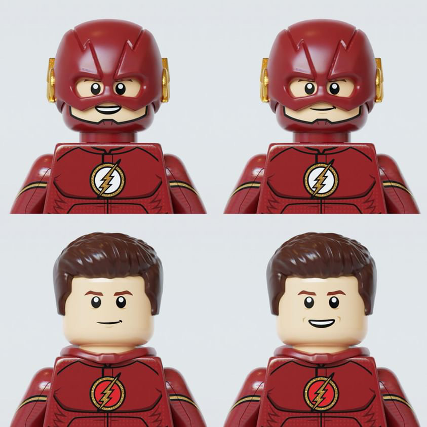 The Novice Speedster Jaka Custom Minifigure F
