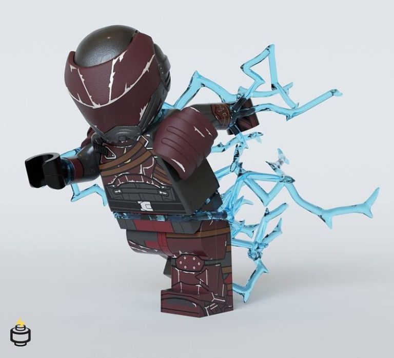 Dystopian Speedster Jaka Custom Minifigure B